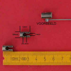 Brass Bar & Cable Stop